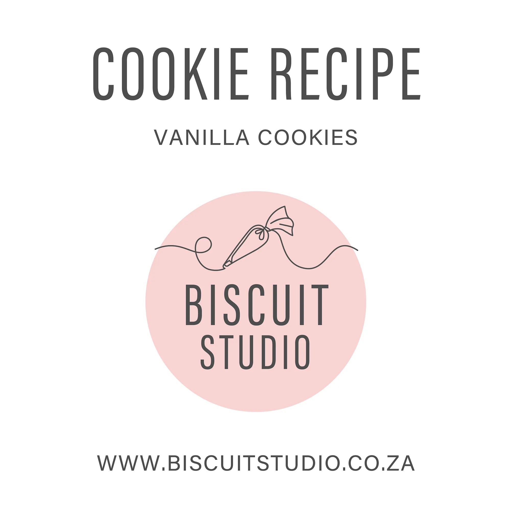 Digital recipe card – biscuit studio
