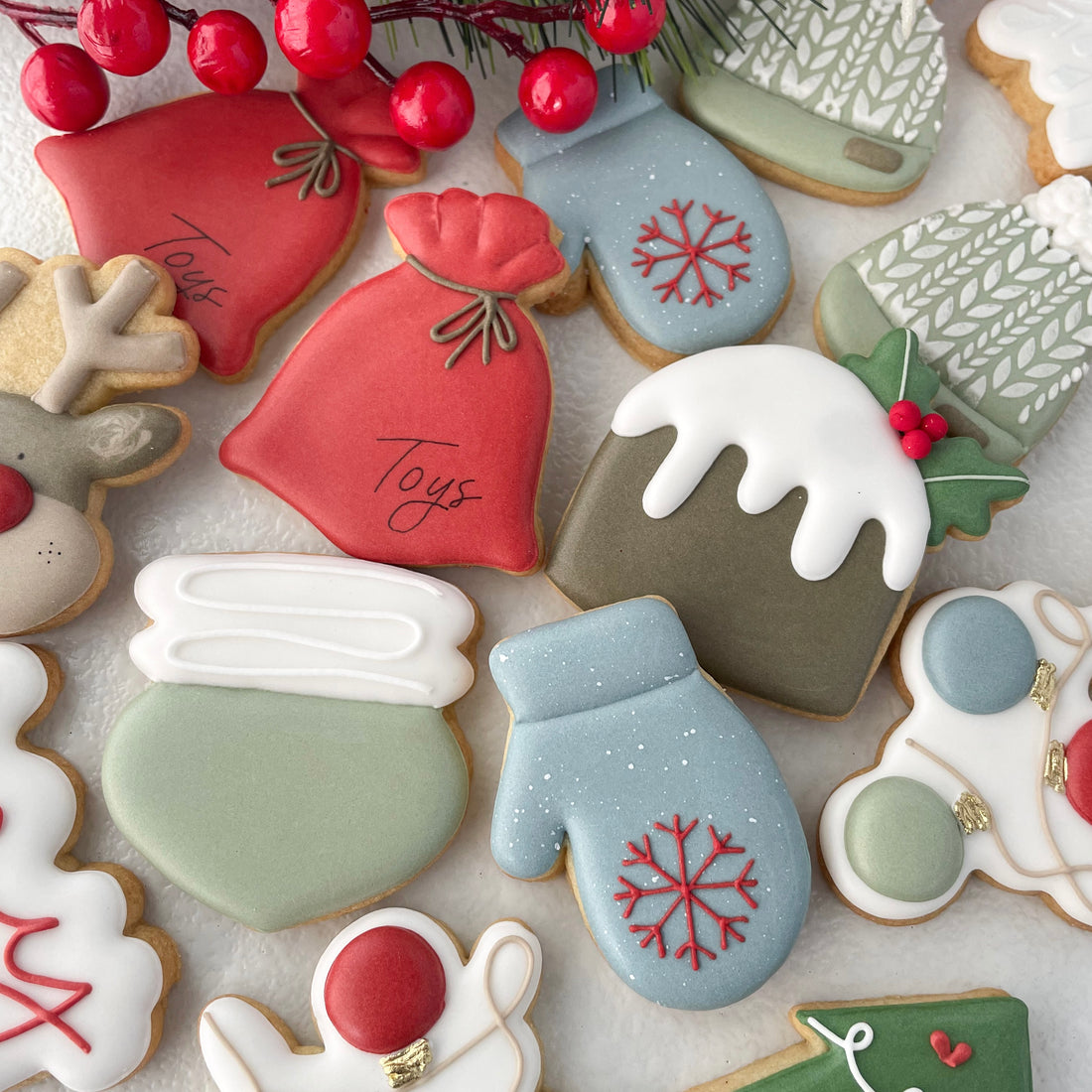 Biscuit Studio | Mini Christmas Advent Cookie Cutter Set – biscuit studio