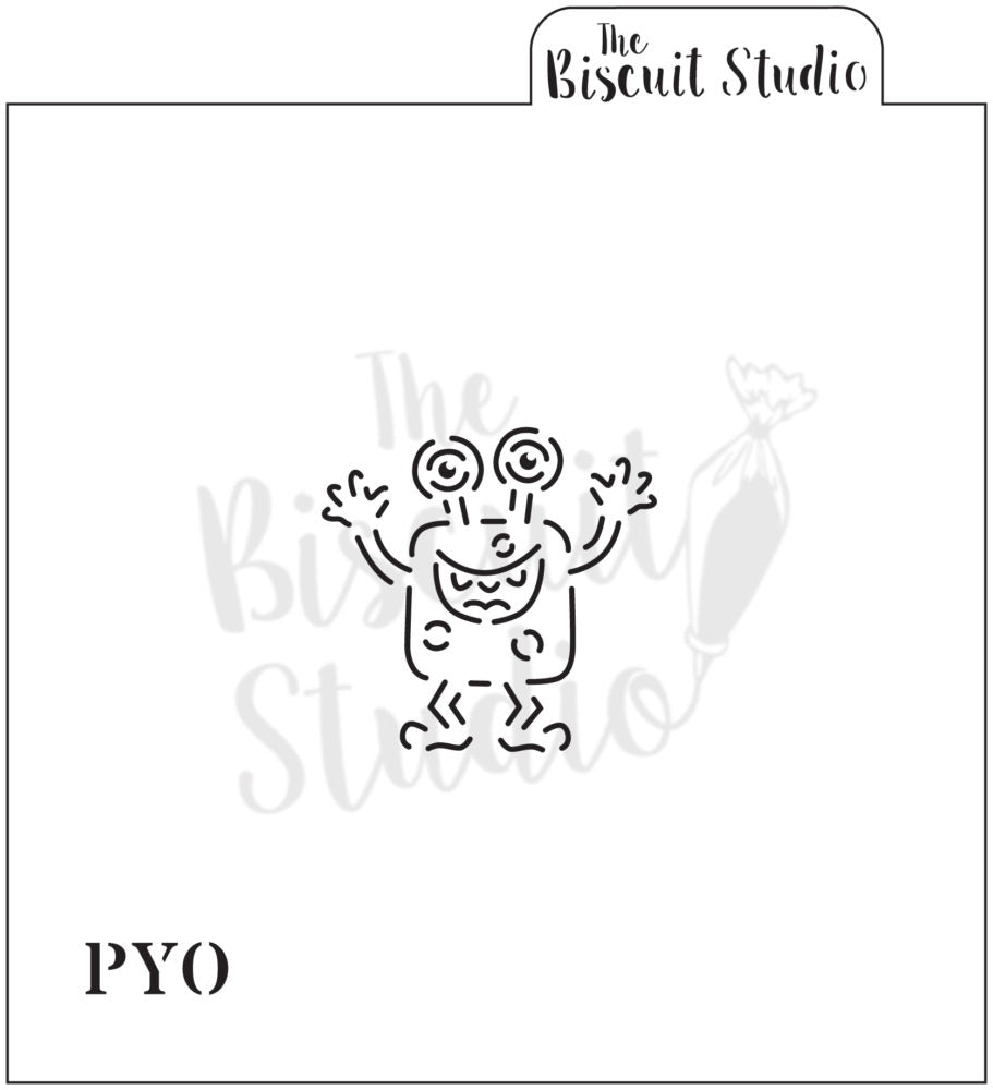 PYO monster cookie stencil – biscuit studio